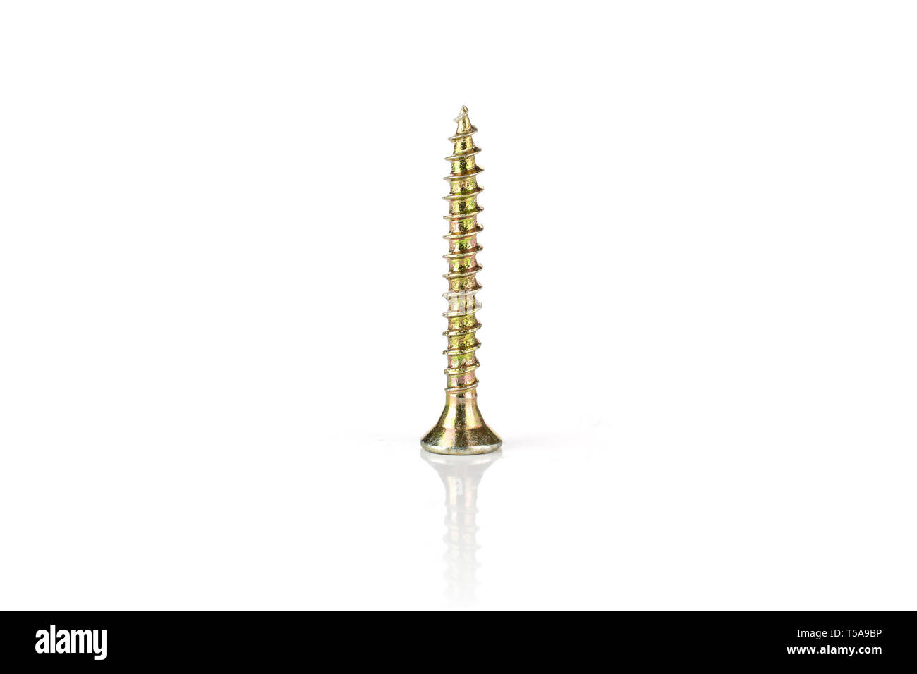 Golden screw hi-res stock photography and images - Alamy