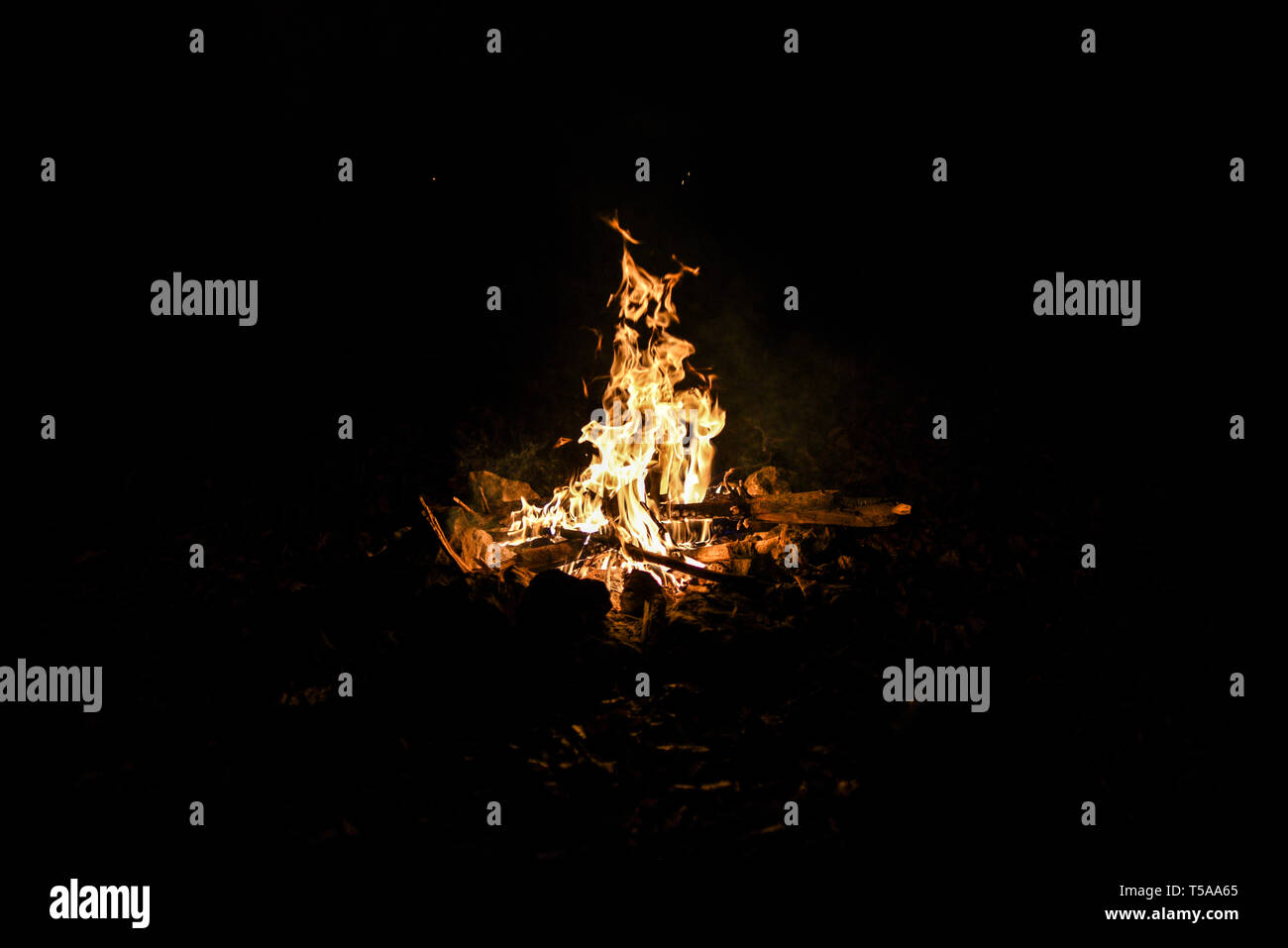 Burning fire. Burning fire Stock Photo - Alamy