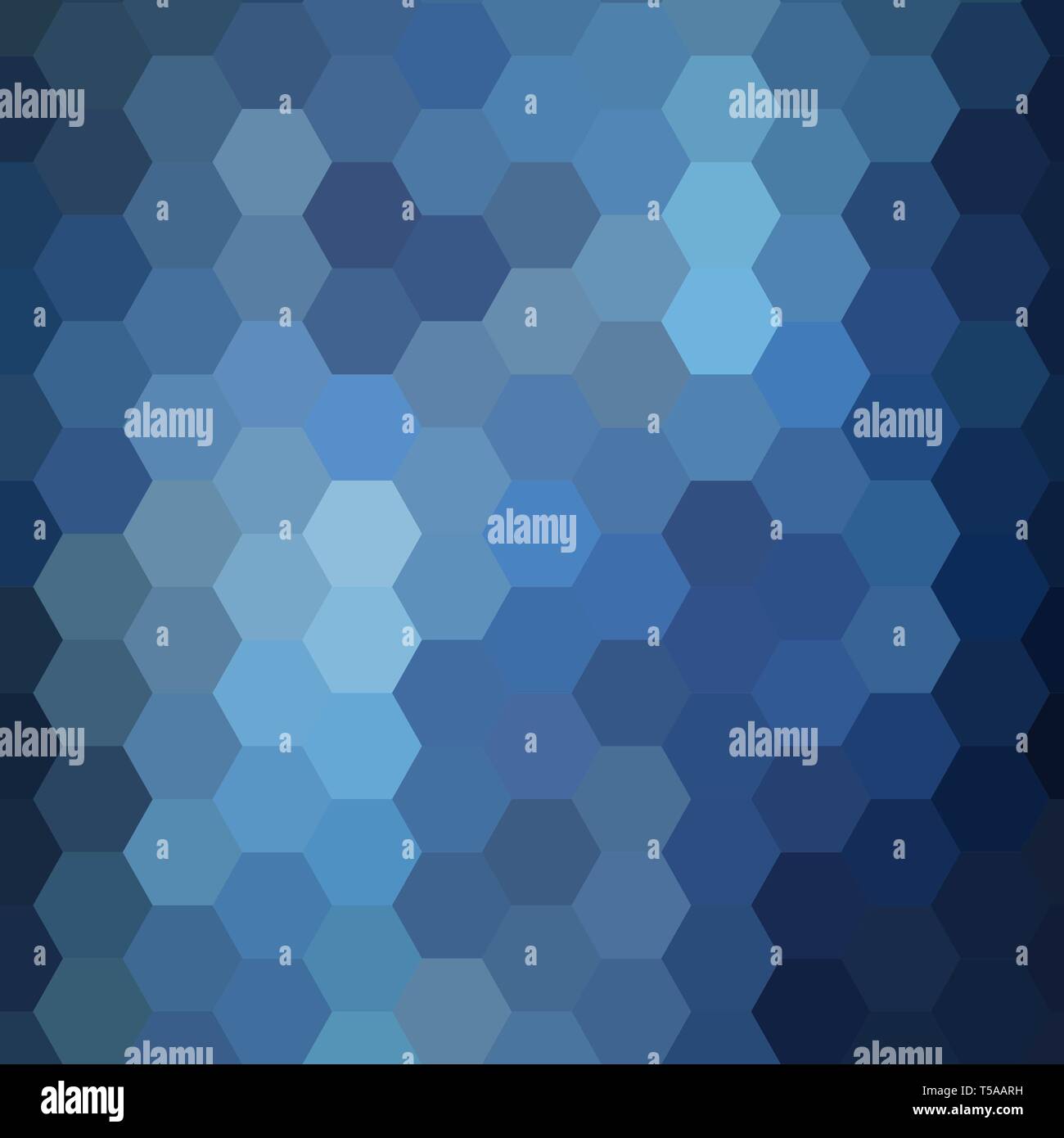 vector blue hexagons layout for presentation. eps 10 Stock Photo - Alamy