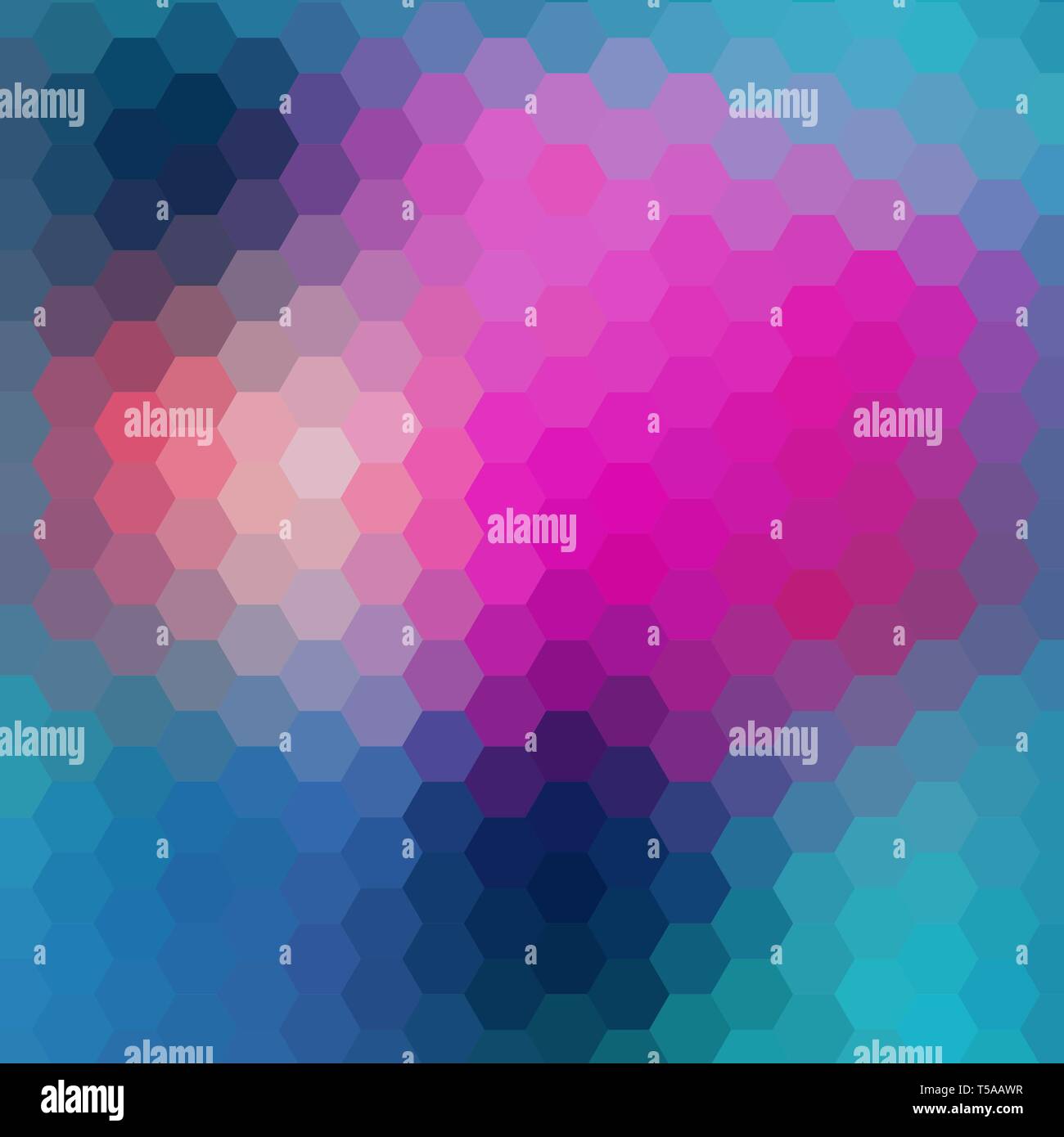 Pink blue abstract hexagons. layout for advertising. modern ...