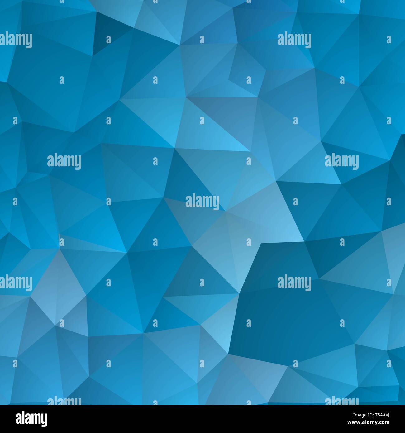 Light BLUE vector abstract polygonal background. A completely new color ...