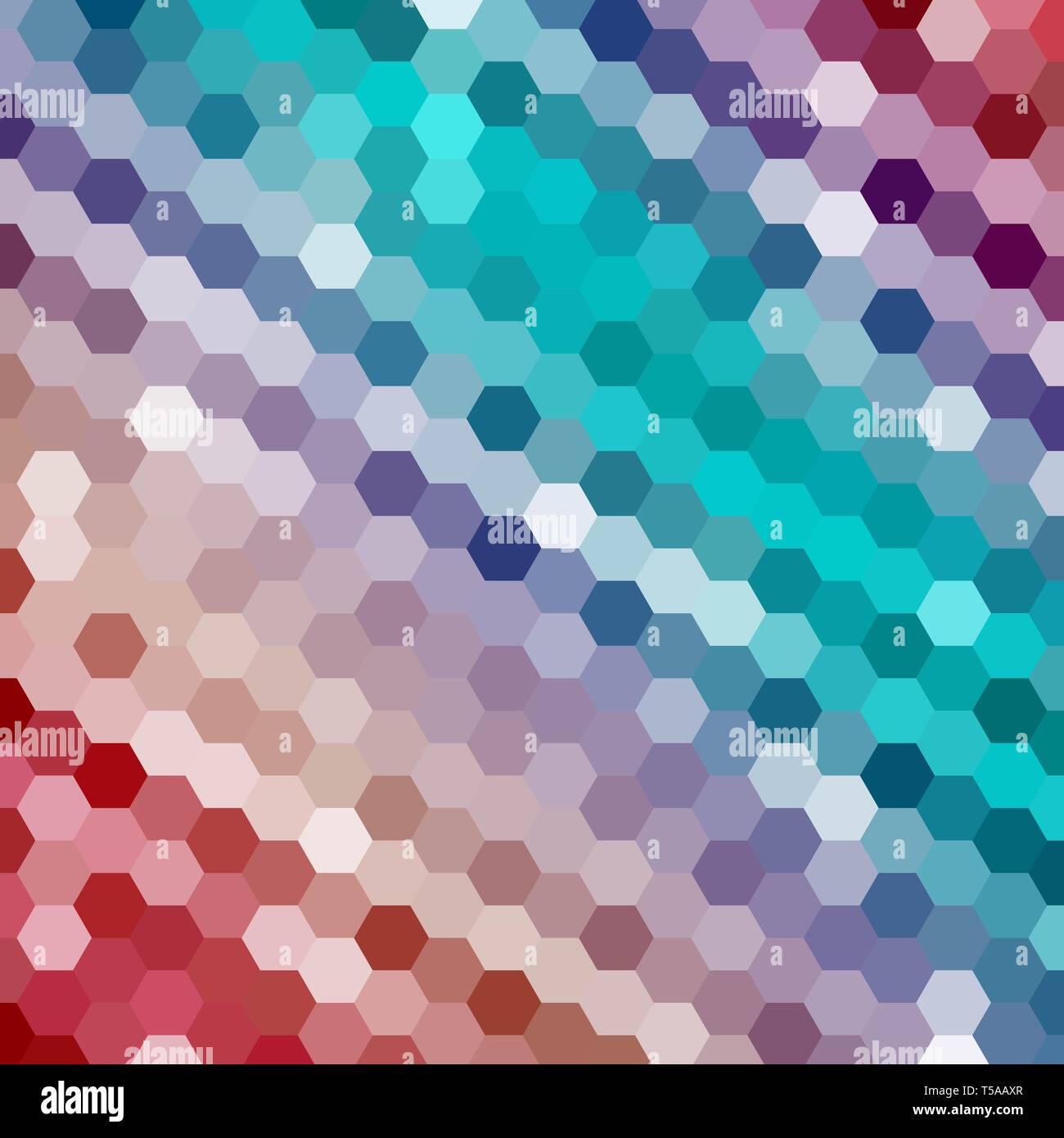 colorful abstract hexagons. layout for advertising. modern presentation ...