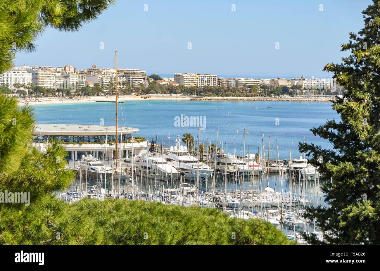 Cannes bay view hi-res stock photography and images - Alamy