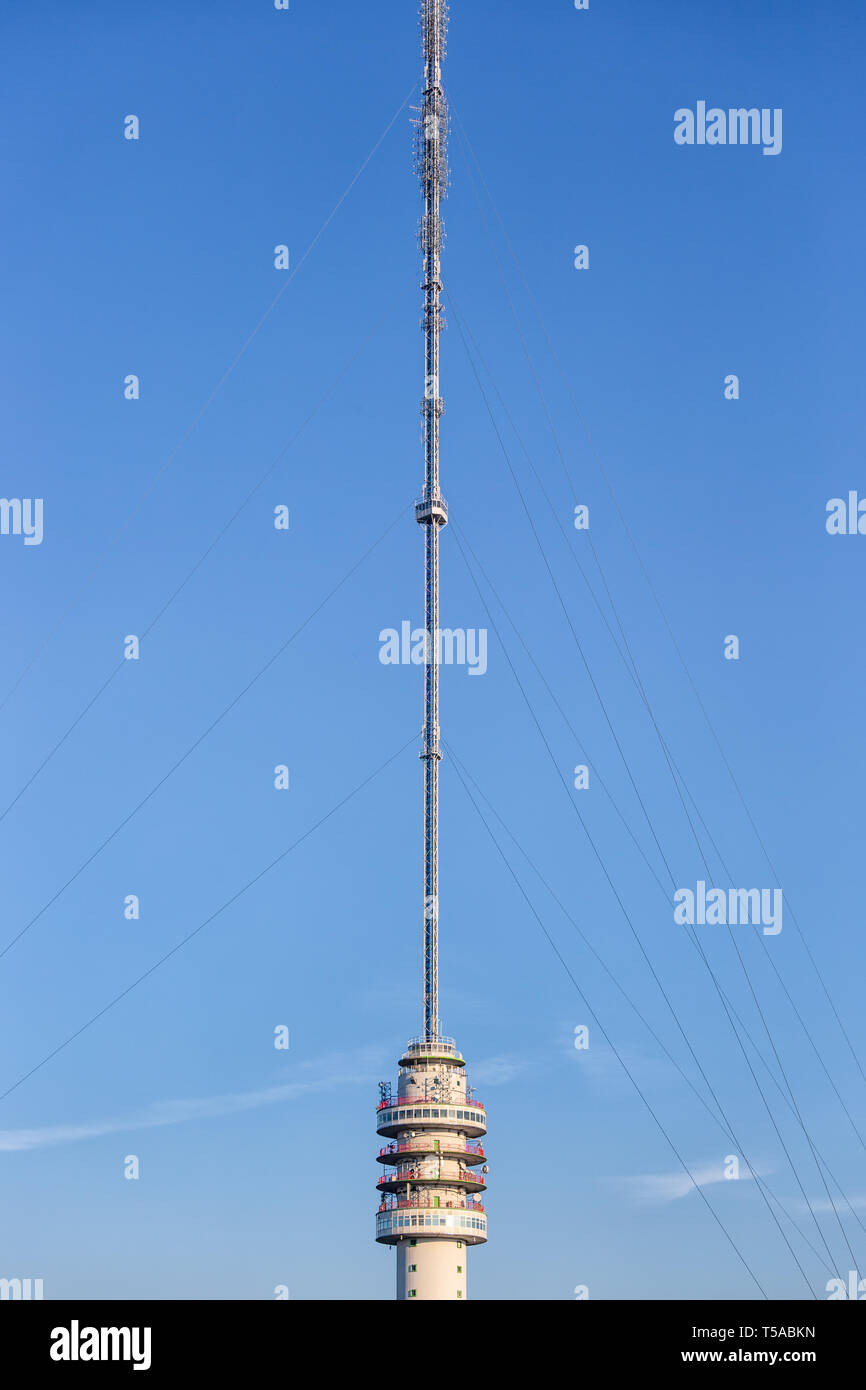 Dutch TV and radio tower in Smilde Stock Photo - Alamy