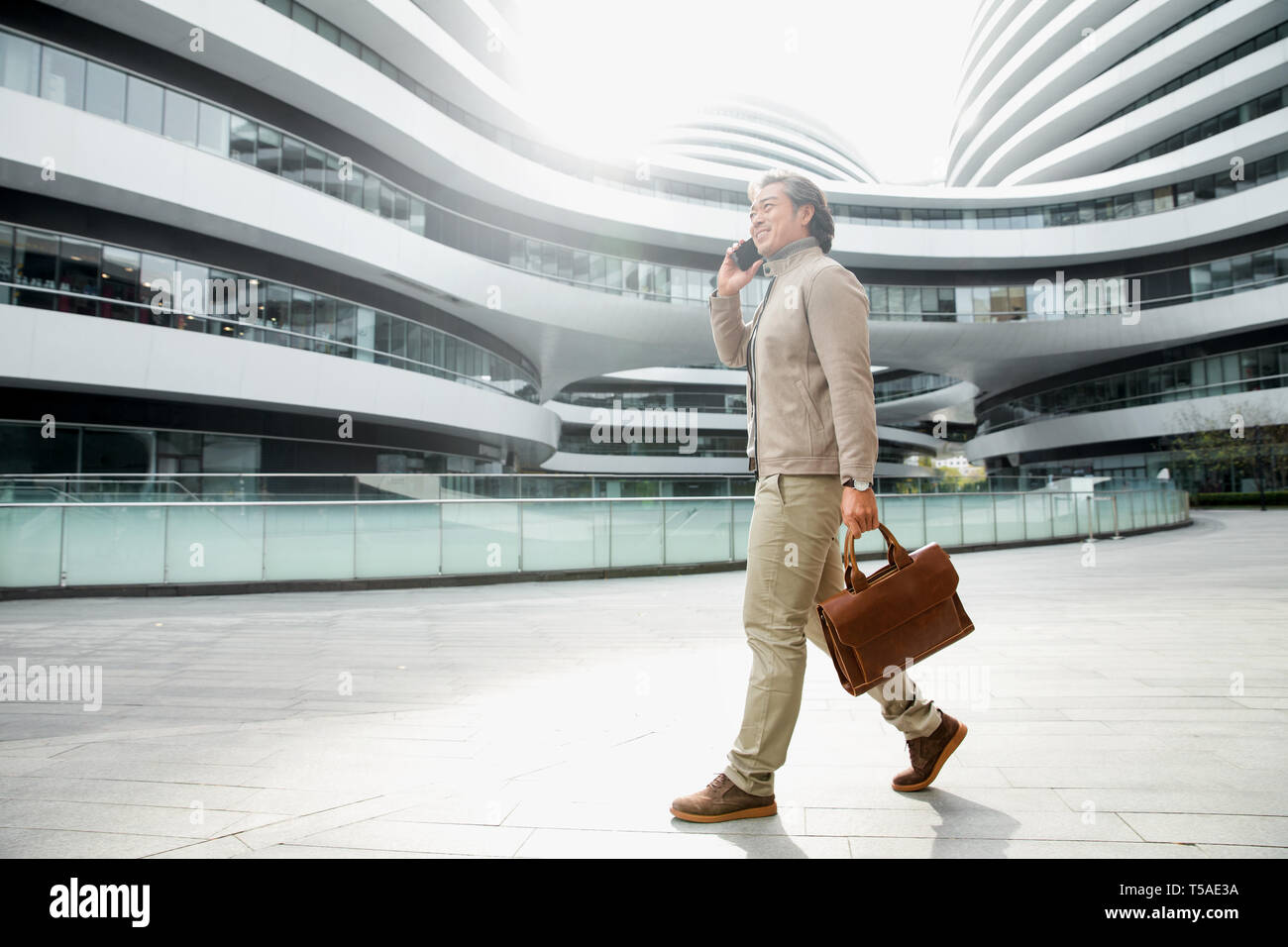 Business man make a phone call Stock Photo - Alamy