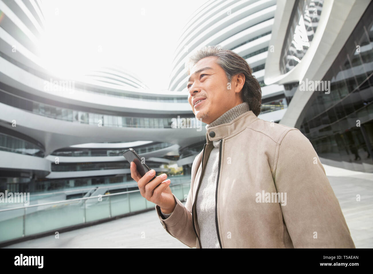 Business man make a phone call Stock Photo - Alamy