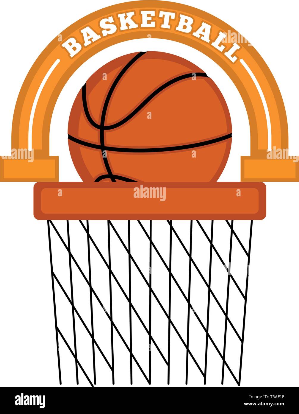 Isolated basketball logo Stock Vector Image & Art - Alamy