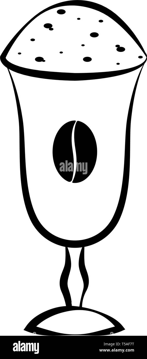 Isolated coffee glass icon Stock Vector Image & Art - Alamy