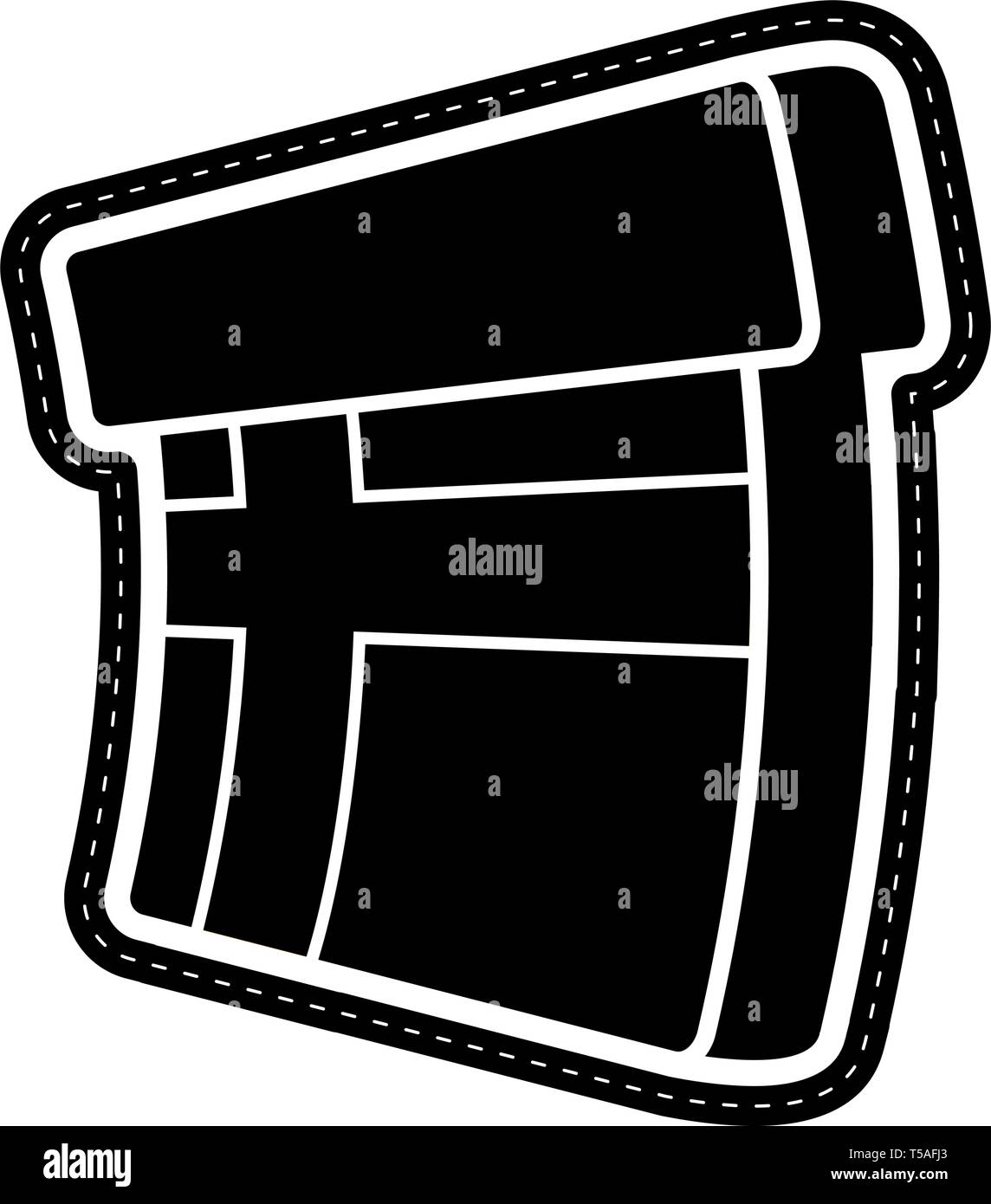 Dotted gift box icon Stock Vector Images - Alamy