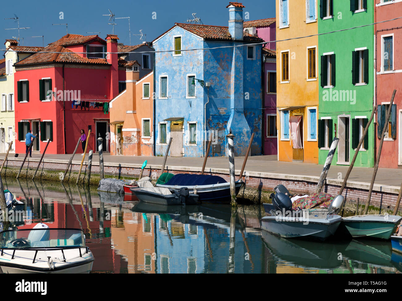 Burano italy hi-res stock photography and images - Alamy