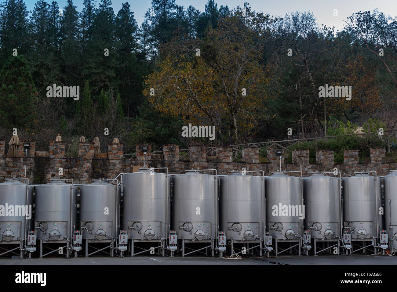 Castello di amorosa, calistoga hi-res stock photography and images - Alamy