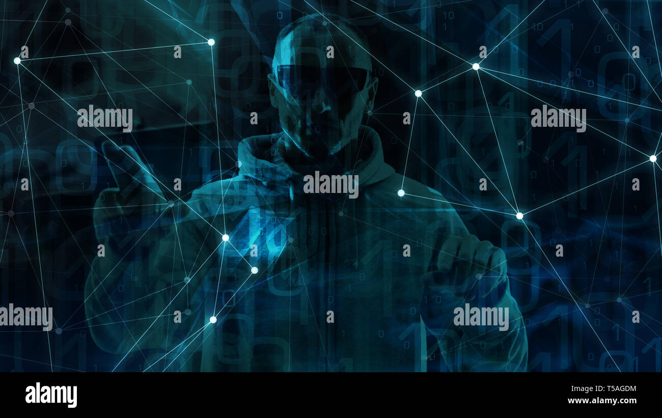 Algorithm concept, triangular shapes chaos, cyber security system Stock Photo - Alamy