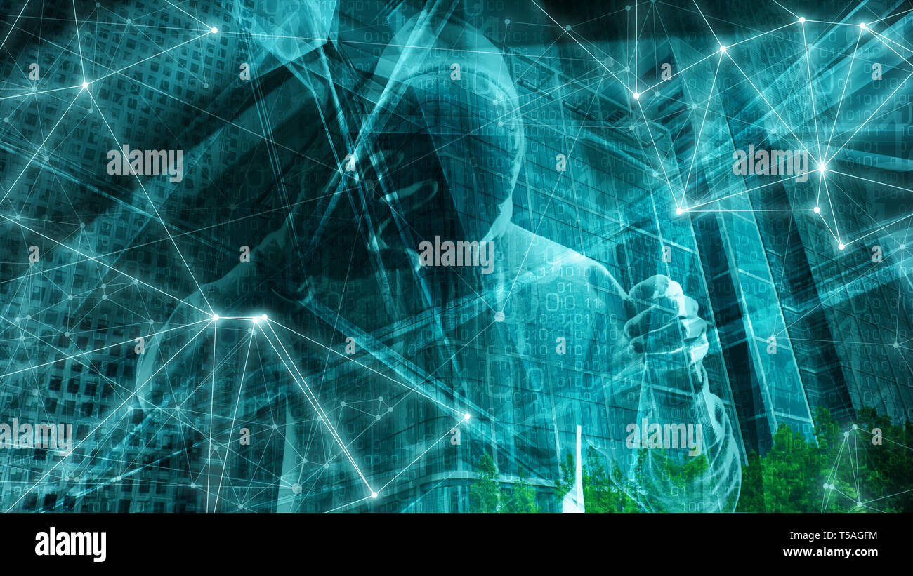 Big Data Security System Computer Code Numbers Deep Learning Digital Technology Algorithm Word