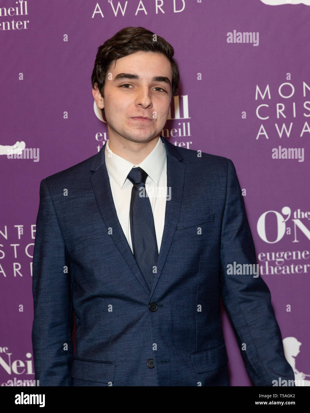 New York, NY - April 22, 2019: Kyle McArthur attends Eugene O'Neill ...