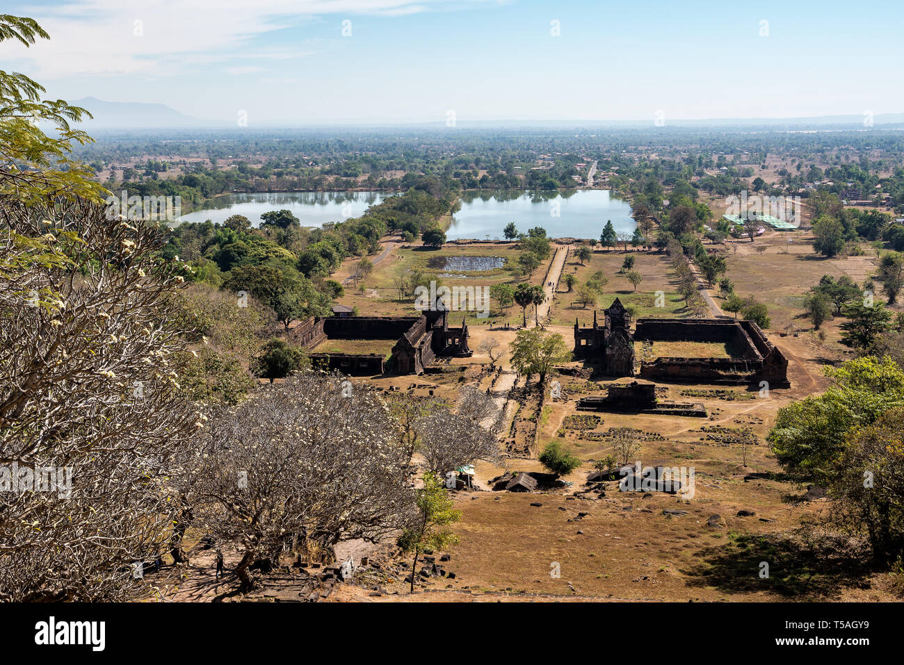 Vat Phou - Wat Phu temple in southern Laos Stock Photo - Alamy