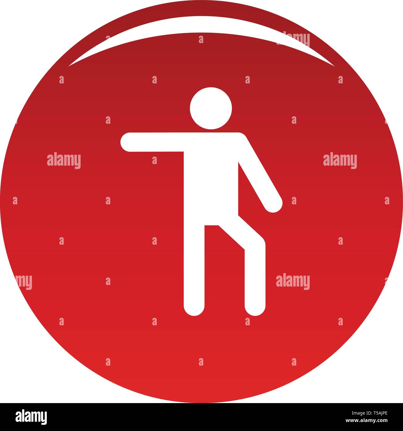 Stick figure stickman icon pictogram. Vector simple illustration of ...