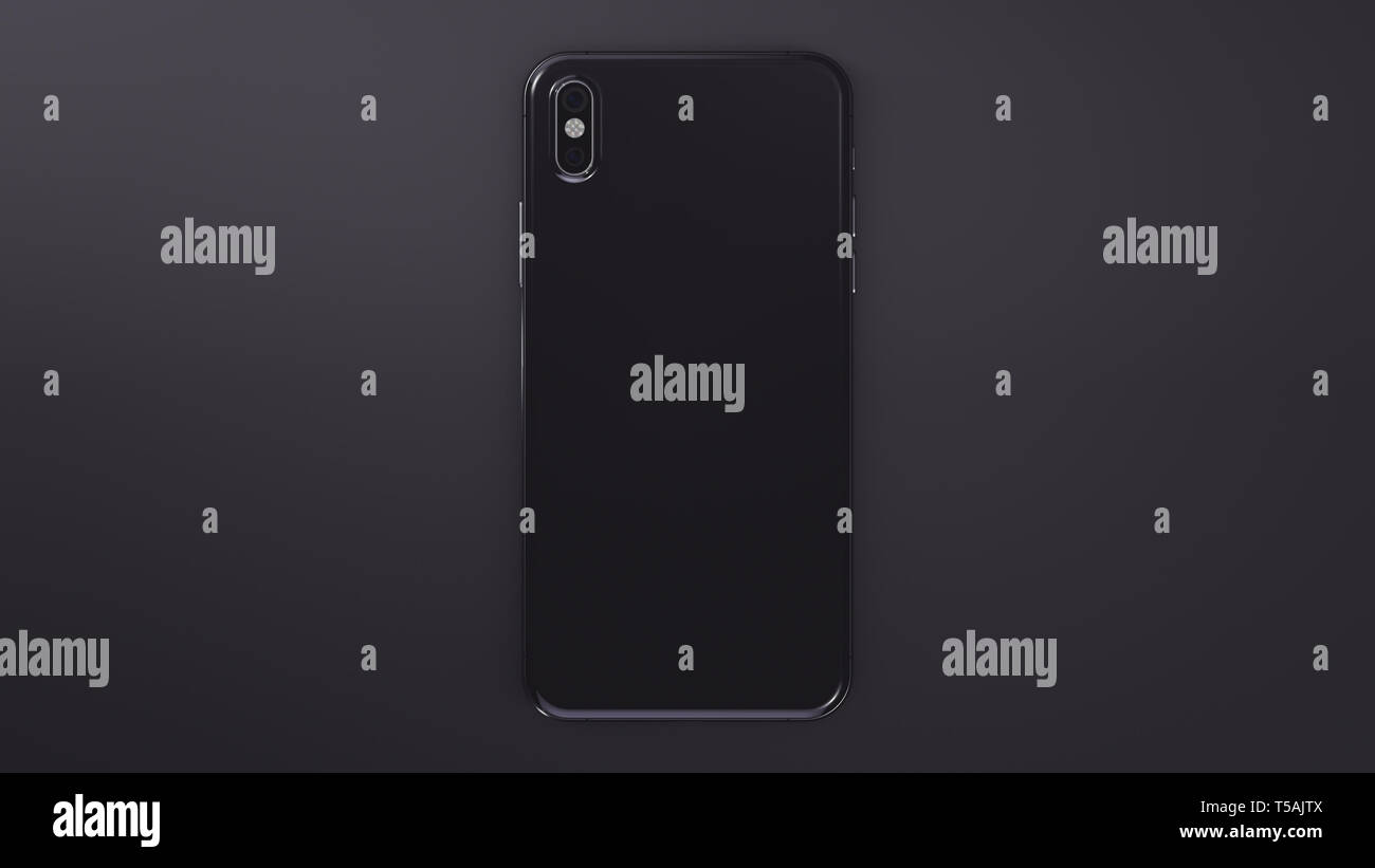 New Smartphone X 3d Render Illustrations Stock Photo - Alamy