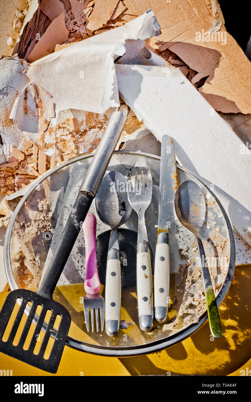 Plastic Waste & Fly Tipping Stock Photo - Alamy