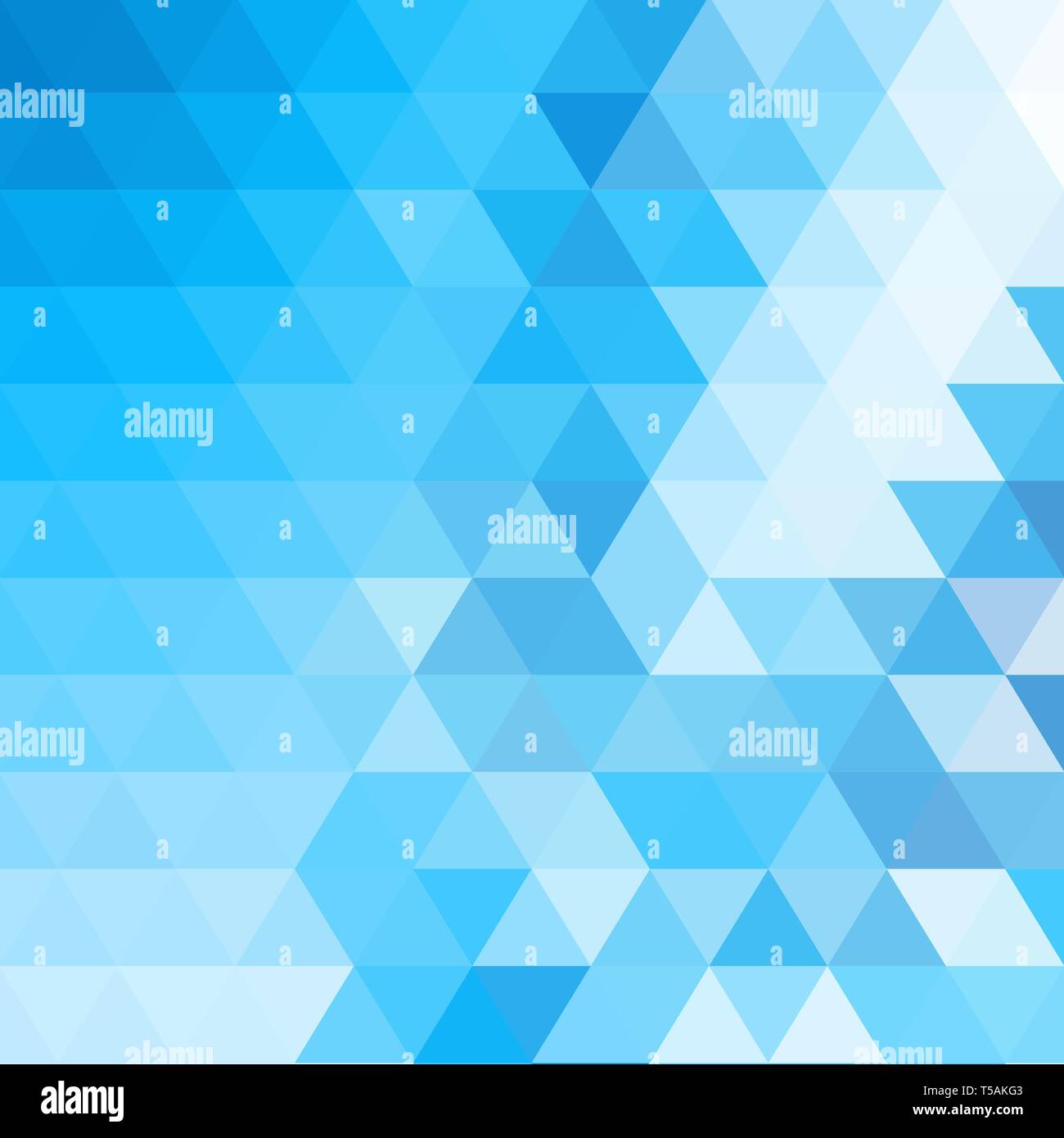 blue triangles illustration. hexagon background. mosaic design Stock ...