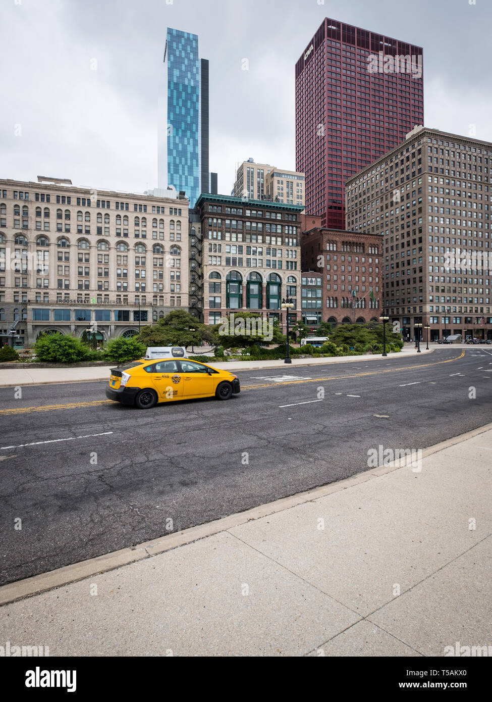 Chicago Yellow Cab High Resolution Stock Photography and Images - Alamy