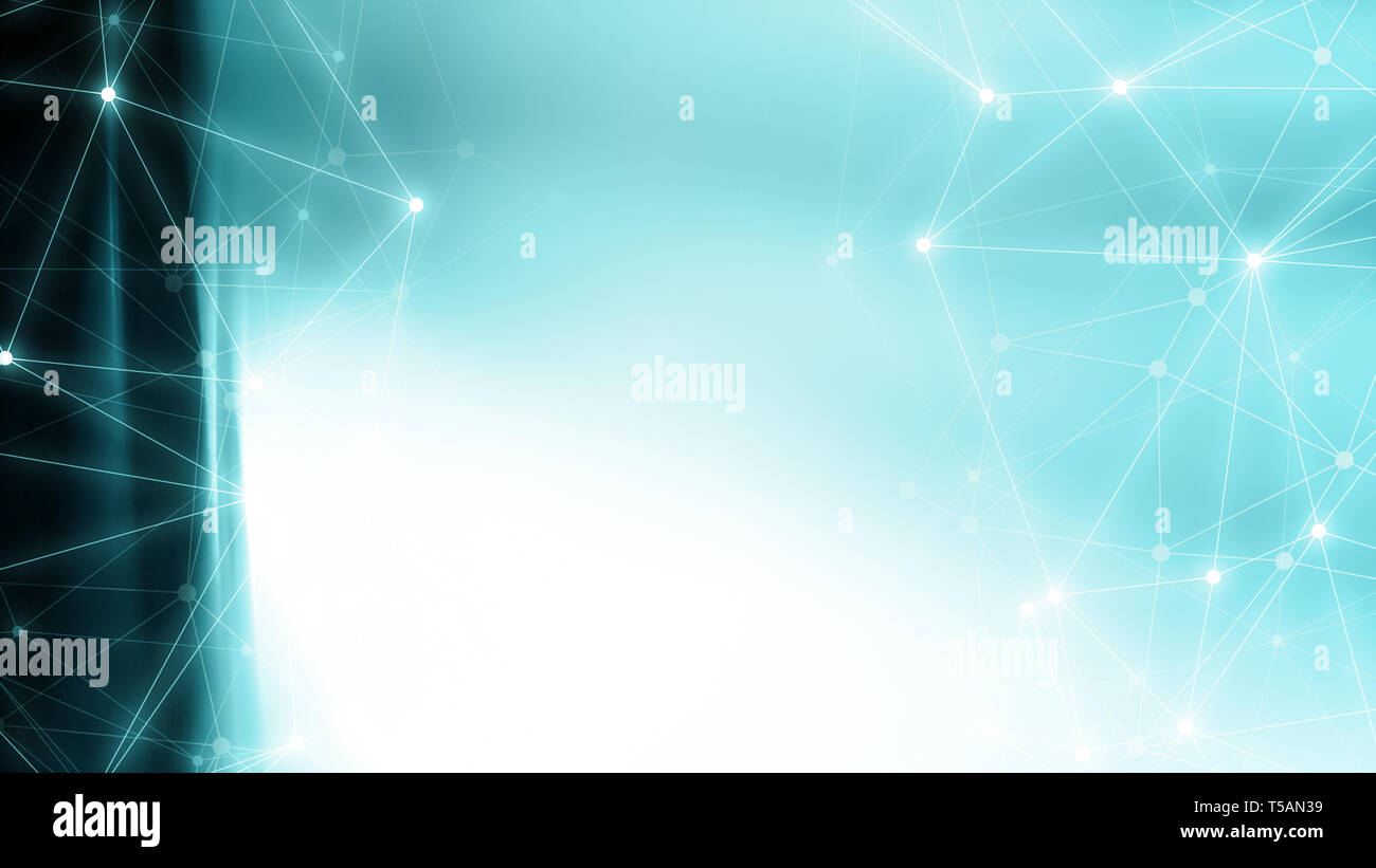 Technology digital tech backgrounds with copy space. Abstract dots ...