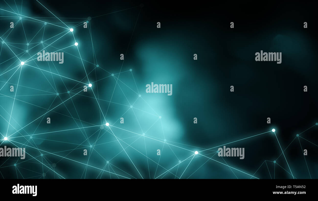 Triangles and circles algorithm, background digital connections, tech digital wireframe concept ...