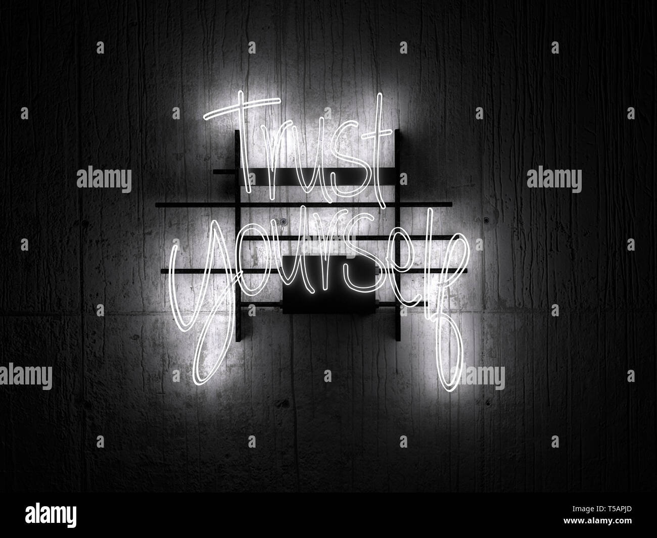 Phrase realistic neon sign hi-res stock photography and images - Alamy