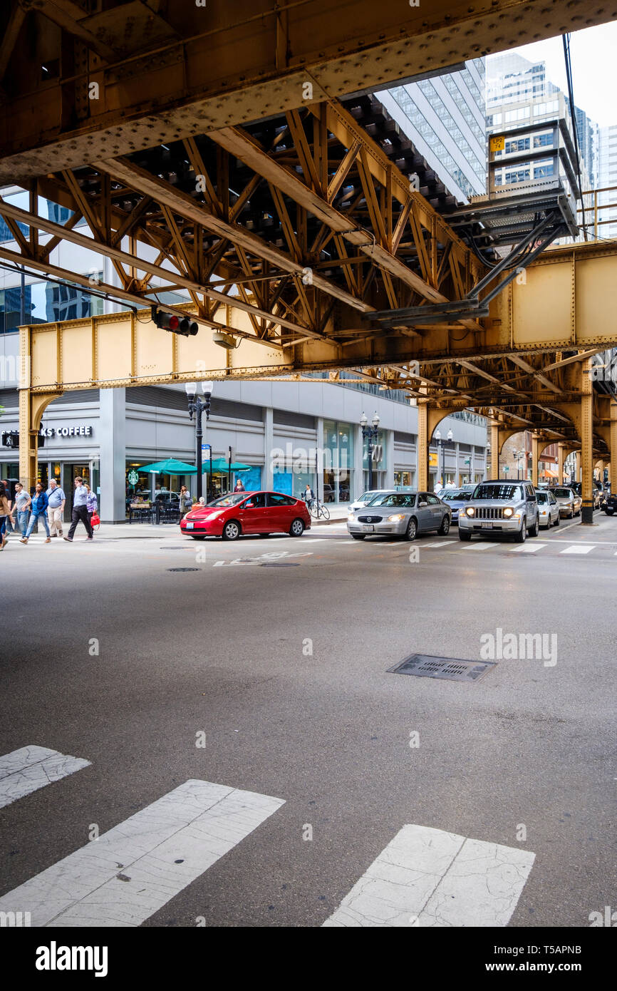 Chicago Busy Streets