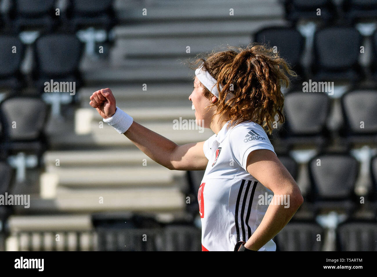 AMSTERDAM, 22-04-2019, Euro Hockey Club Cup 2019. Venue: Wagener ...