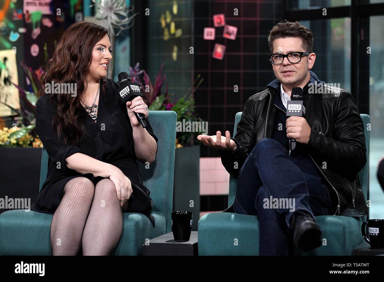 New York, NY, USA. 22nd Apr, 2019. Katrina Weidman, Jack Osbourne ...