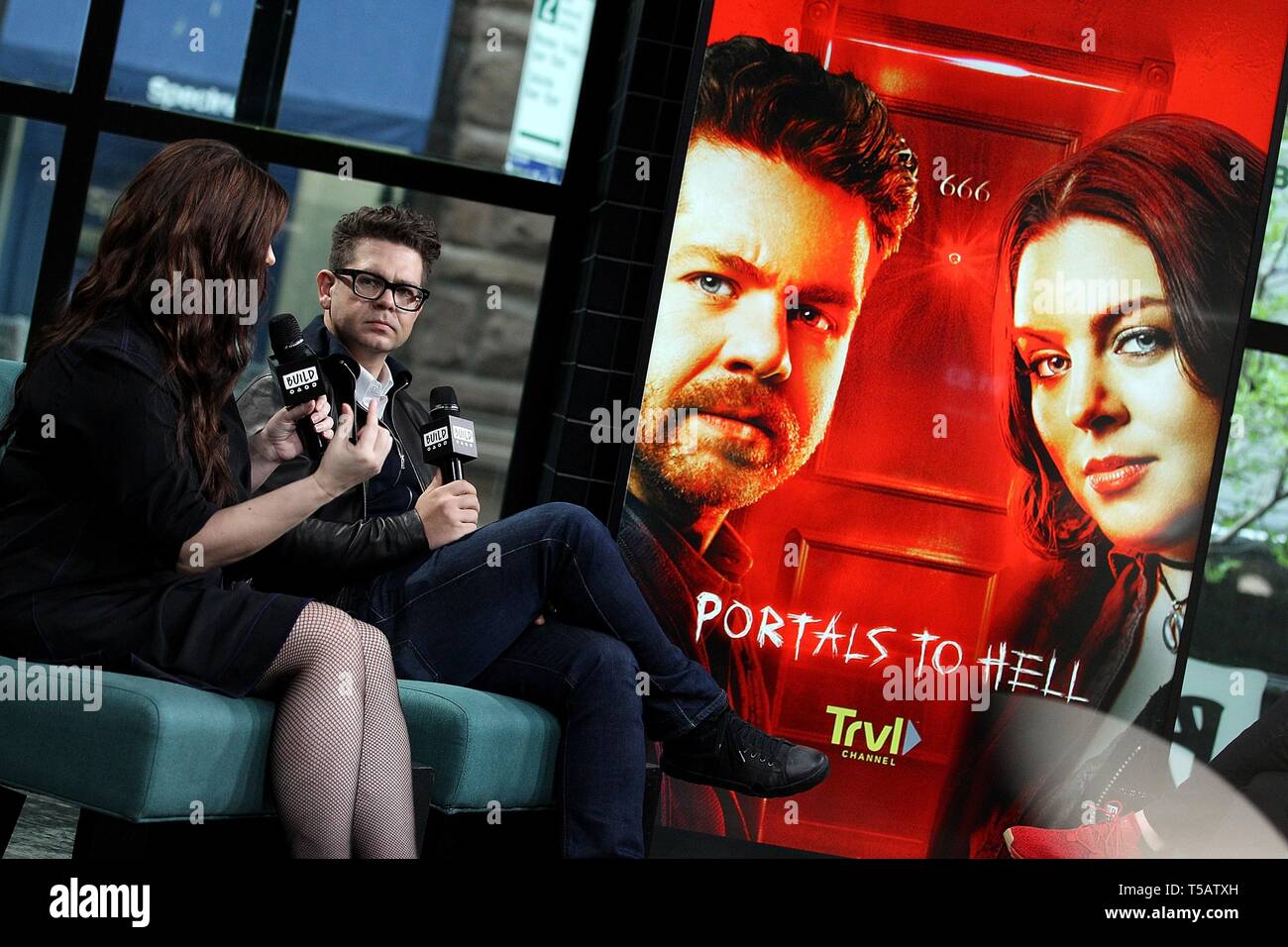 New York, NY, USA. 22nd Apr, 2019. Katrina Weidman, Jack Osbourne ...