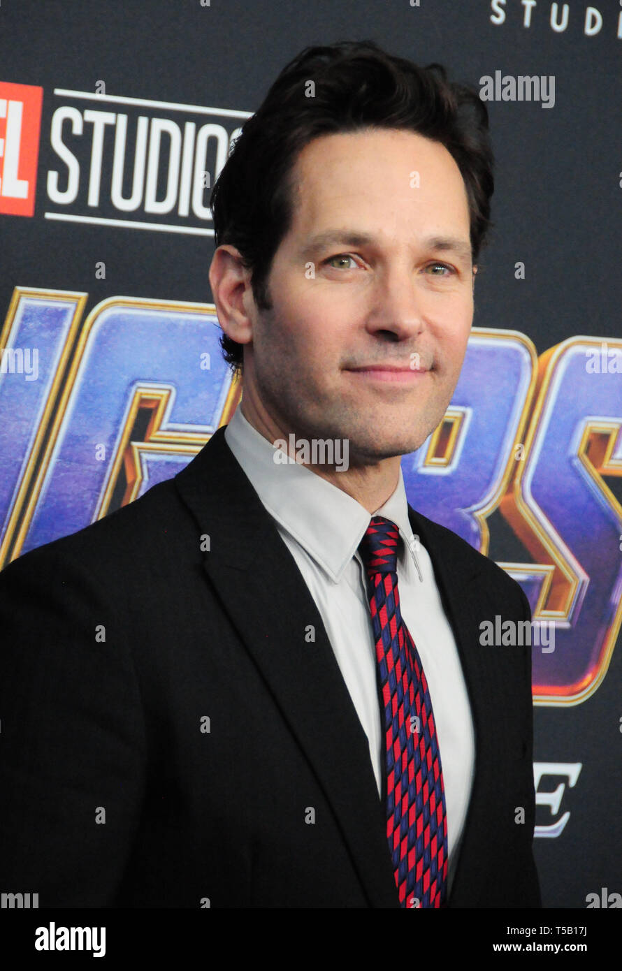 Los Angeles, California, USA 22nd April 2019 Actor Paul Rudd attends ...