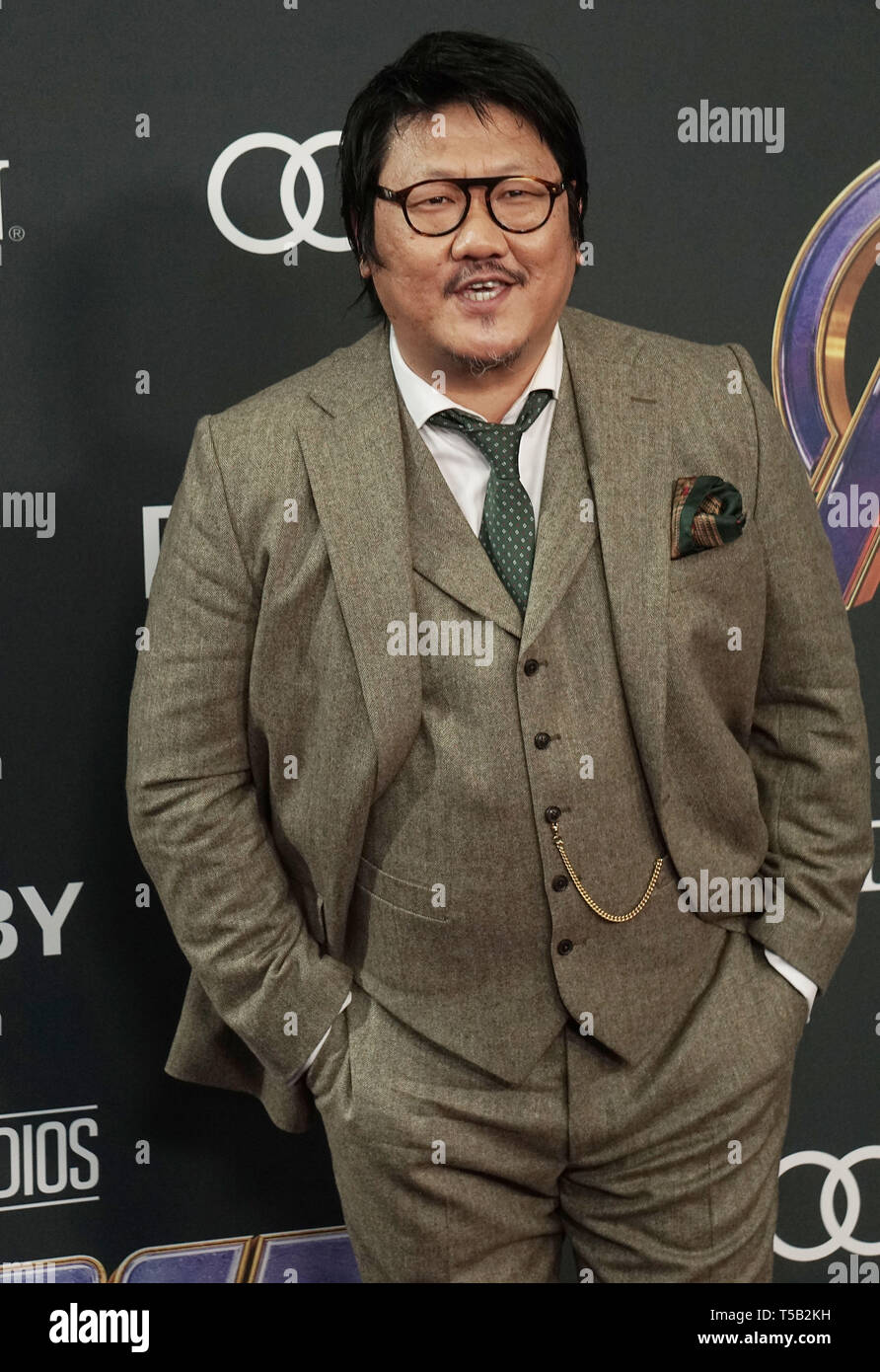 Los Angeles, USA. 22nd Apr, 2019. Benedict Wong 014 attends the World ...