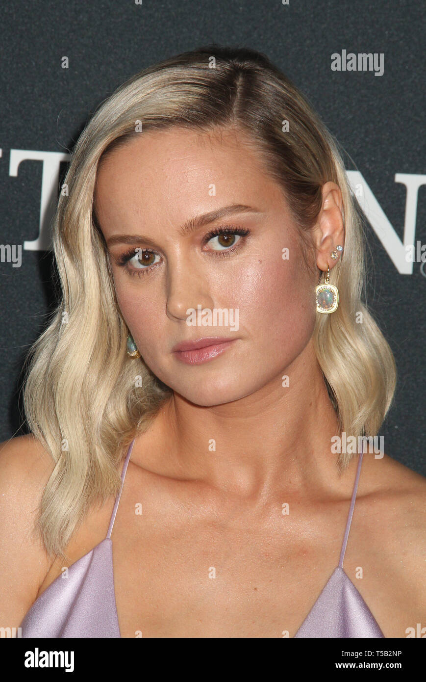Los Angeles, USA. 22nd Apr 2019. Brie Larson 04/22/2019 The world ...