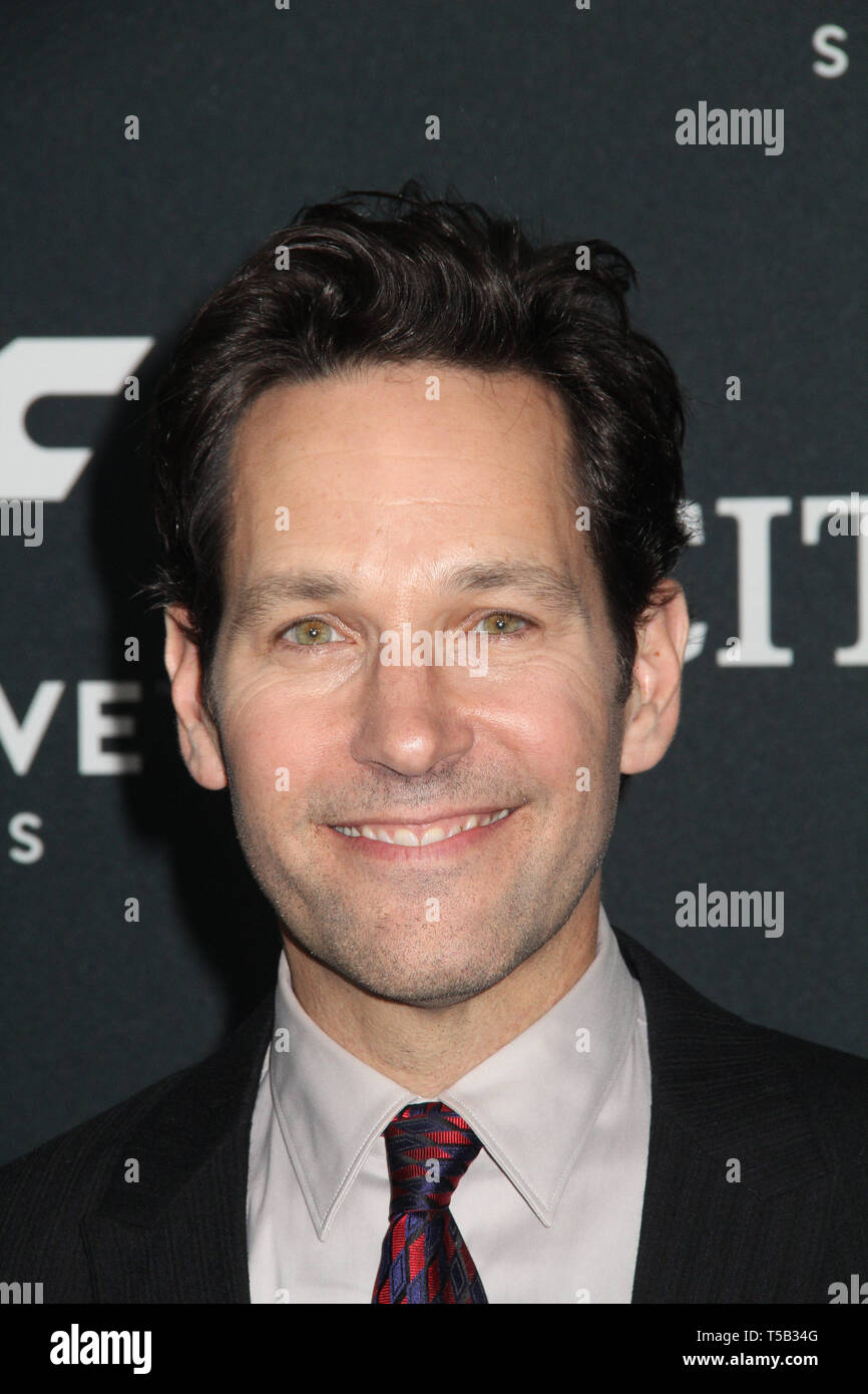 Los Angeles, USA. 22nd Apr 2019. Paul Rudd 04/22/2019 The world ...