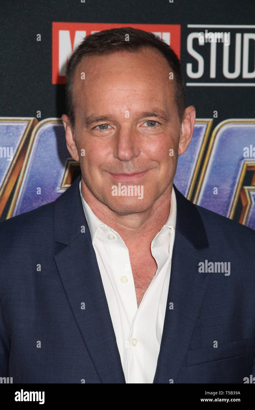 Los Angeles, USA. 22nd Apr 2019. Clark Gregg 04/22/2019 The world ...