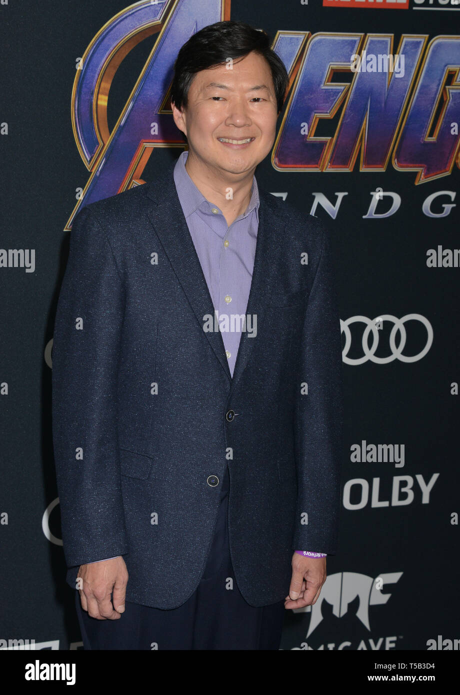Los Angeles, USA. 22nd Apr, 2019. Ken Jeong attends the World Premiere ...