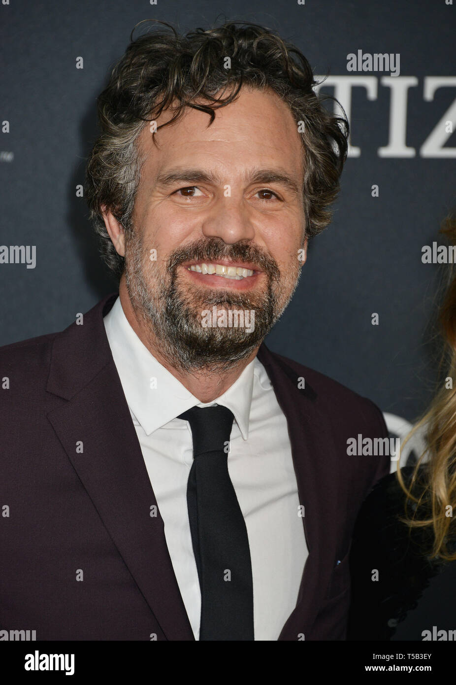 Los Angeles, USA. 22nd Apr, 2019. Mark Ruffalo attends the World ...