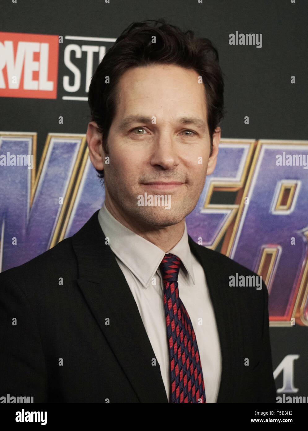 Paul rudd attending world premiere avengers hi-res stock photography ...