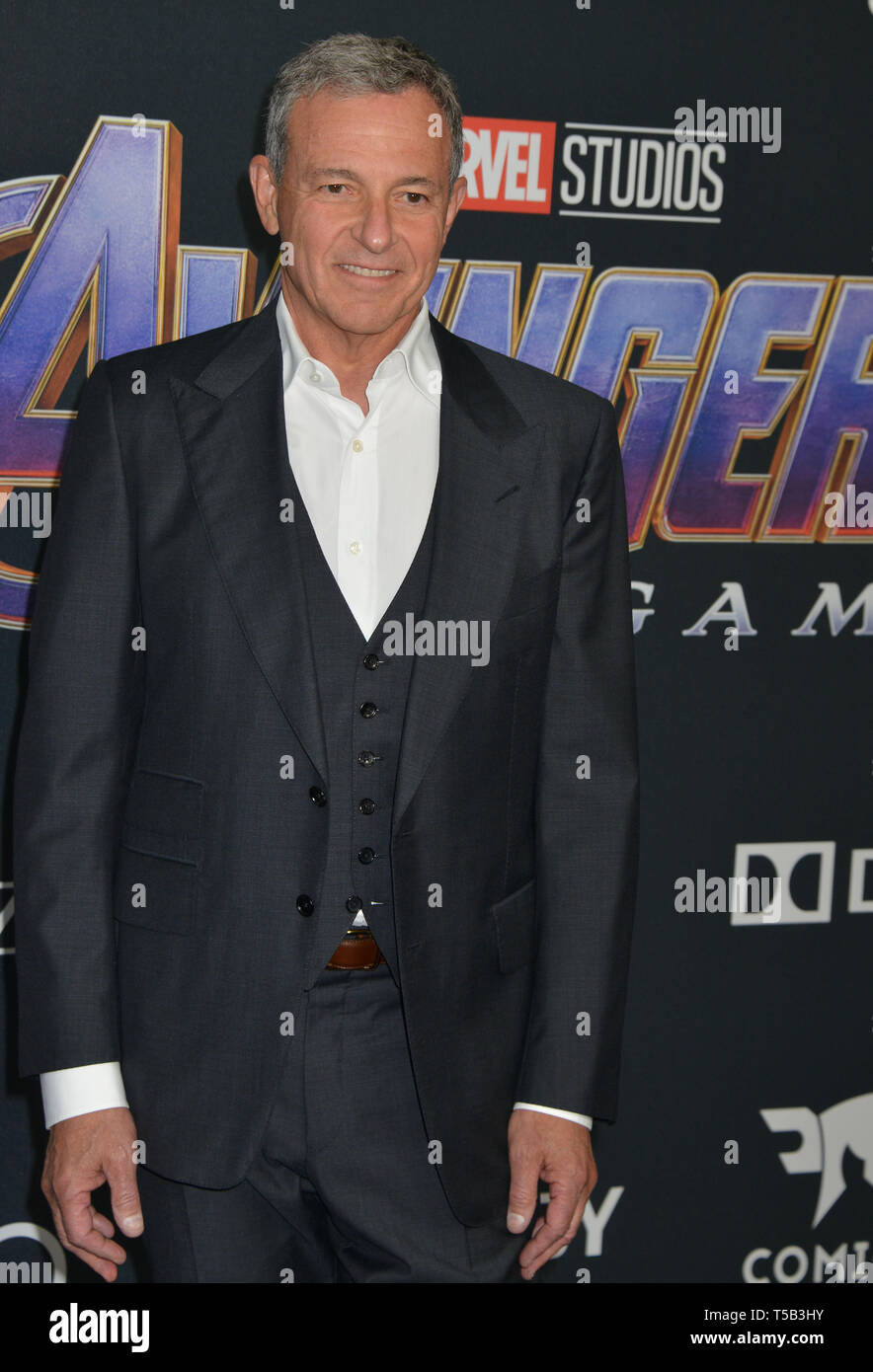 Los Angeles, USA. 22nd Apr, 2019. Robert Iger 059 attends the World ...