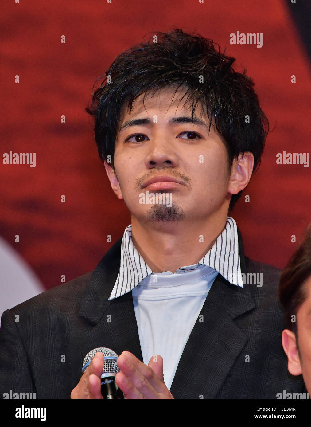 Wada Masato attends a premiere for "Aircraft Carrier Ibuki" at the ...