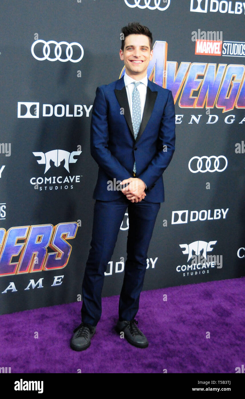 Los Angeles, California, USA. 22nd Apr, 2019. Actor Jeff Ward attends ...