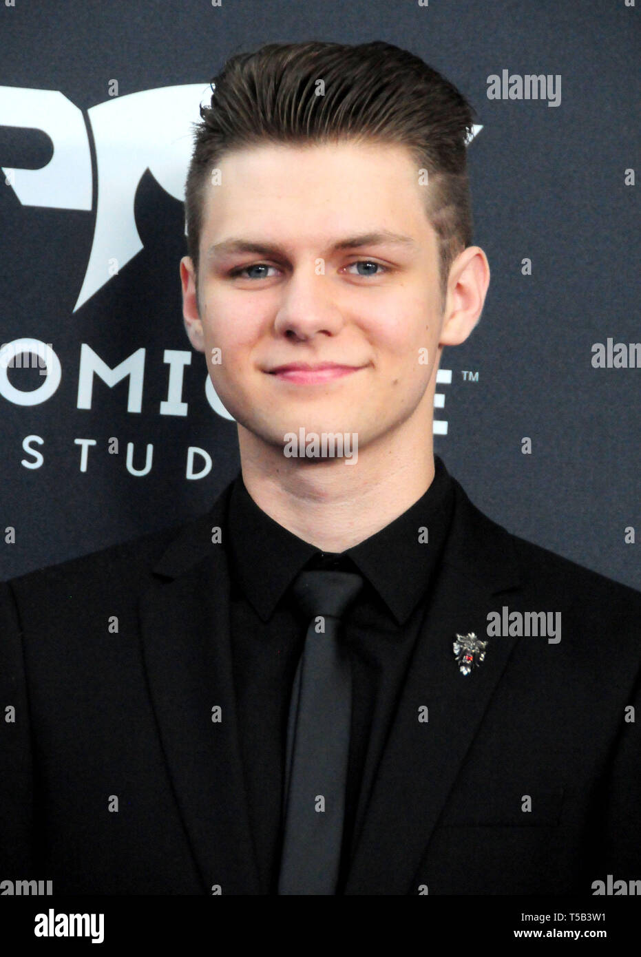 Ty simpkins los angeles premiere hi-res stock photography and images ...