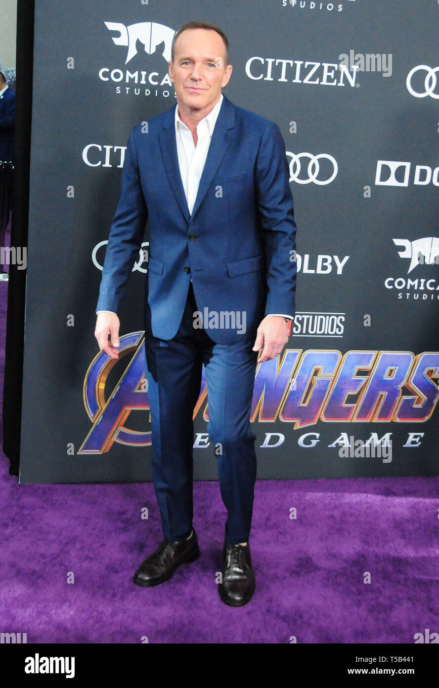 Clark gregg attends hi-res stock photography and images - Alamy