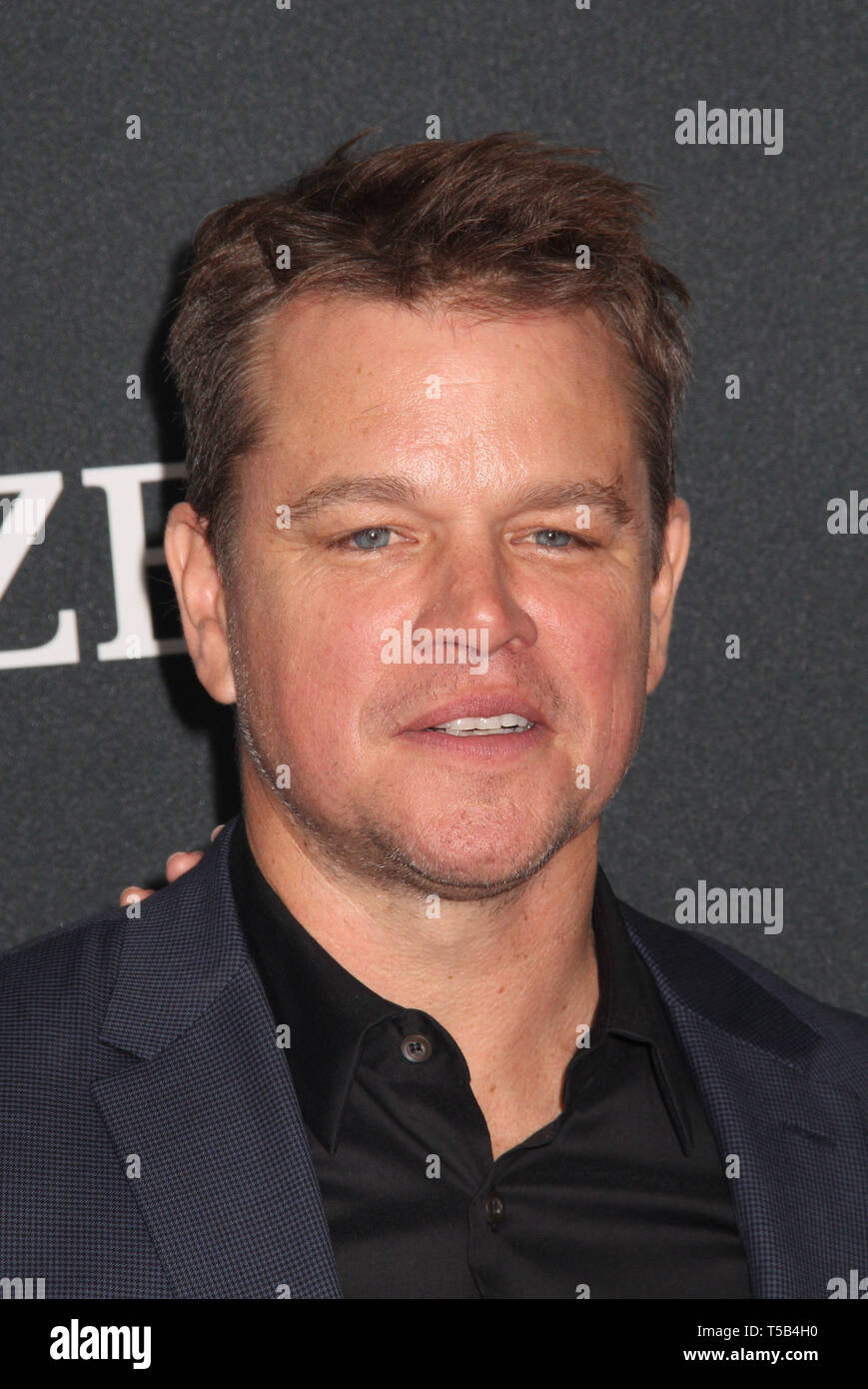 Matt Damon 04/22/2019 The world premiere of Marvel Studios’"Avengers ...