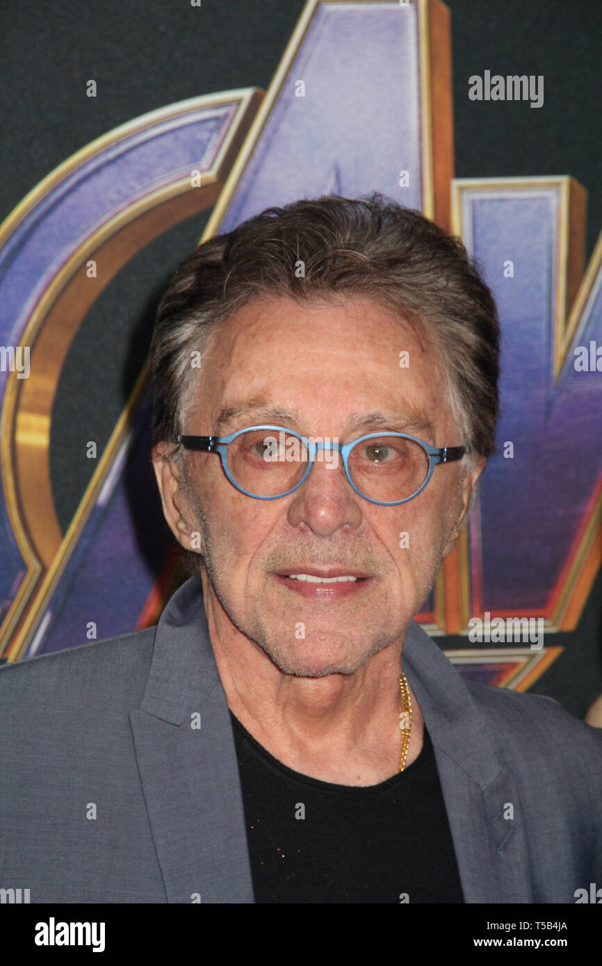 Frankie Valli 04/22/2019 The world premiere of Marvel Studios・Avengers ...