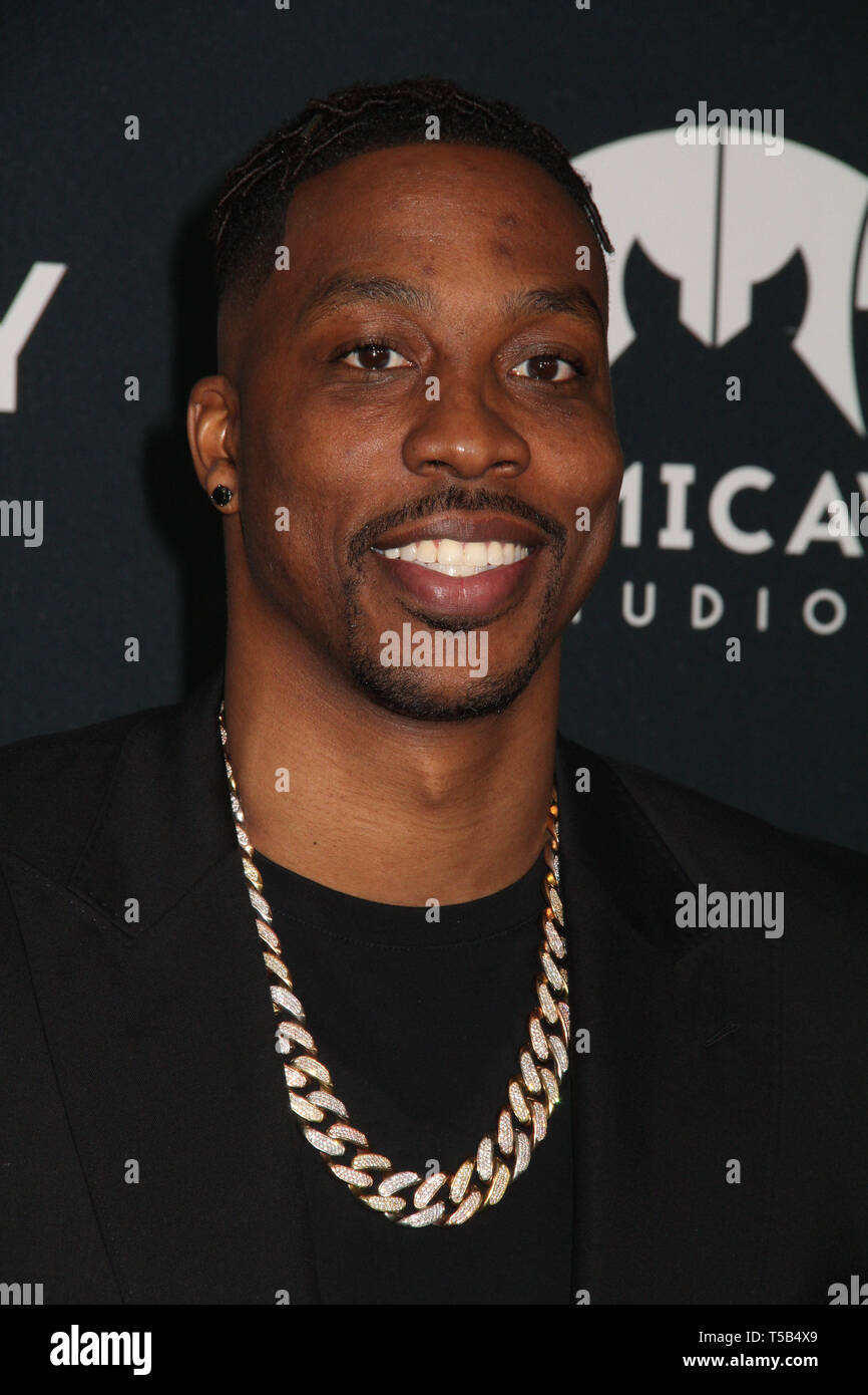 Dwight Howard 04/22/2019 The world premiere of Marvel Studios・Avengers ...
