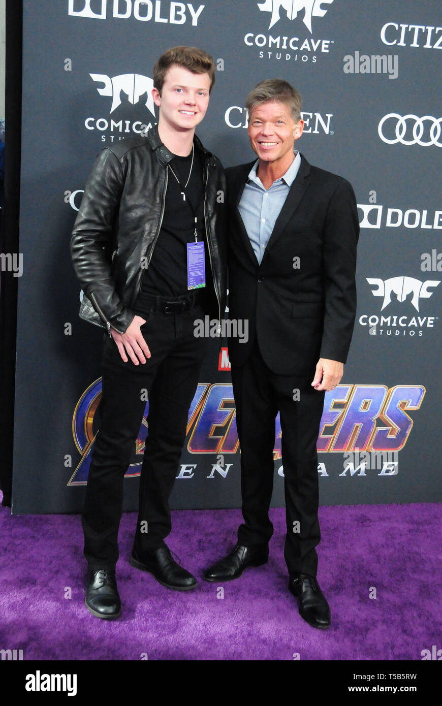 Los Angeles, California, USA. 22nd Apr, 2019. Luke Liefeld and Rob ...