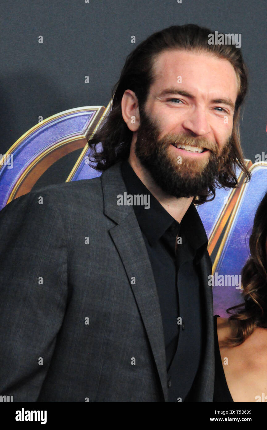 Los Angeles, California, USA 22nd April 2019 Actor Sam Hargrave attends ...