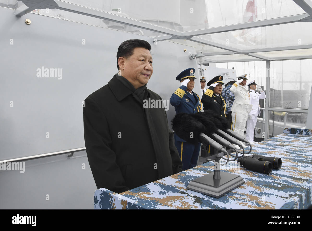 Xi jinping military parade hi-res stock photography and images - Alamy
